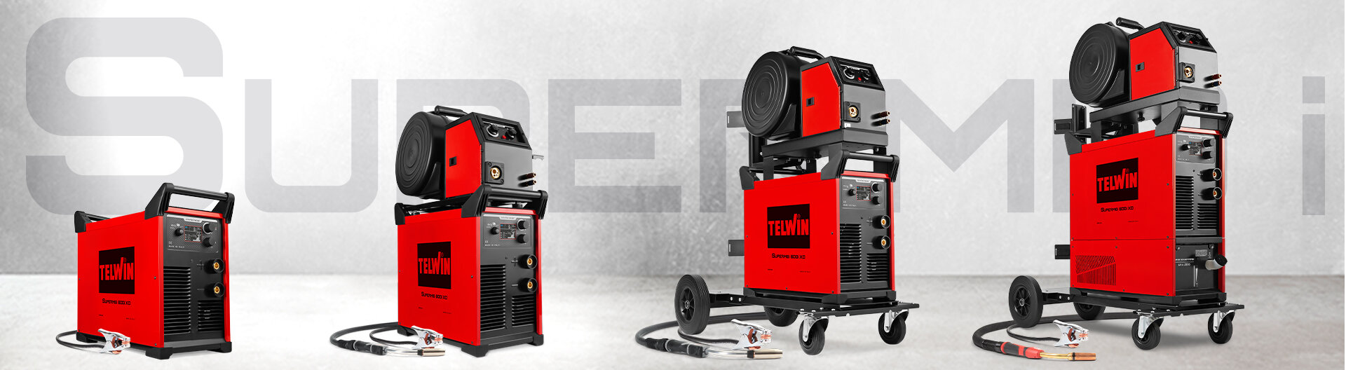 Supermig i Range | Robust multiprocess welding machines | Telwin